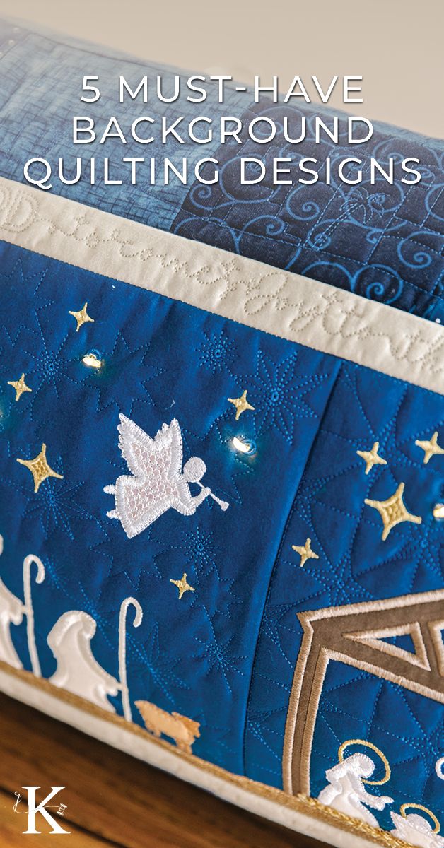 5 Must-Have Background Quilting Designs