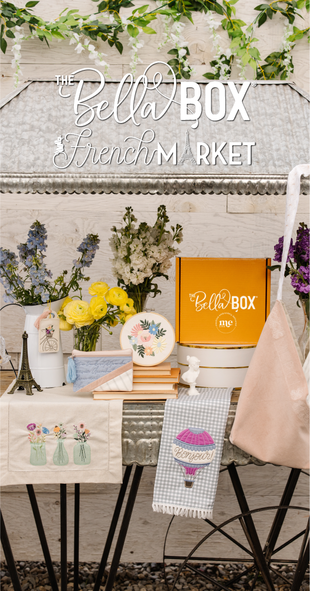 Let's Look at the Exclusive Projects From the French Market Bella Box!