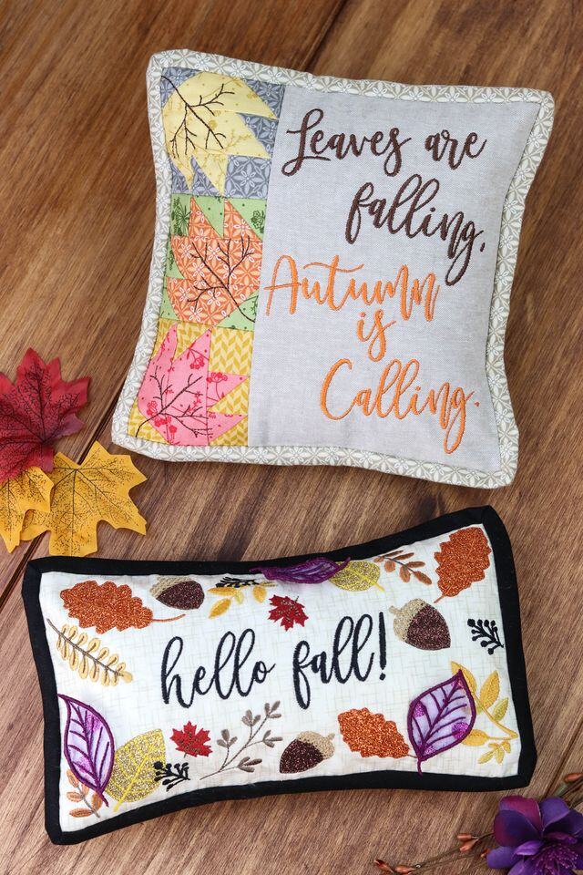 14 Fabulous Fall Projects to Make on Your Embroidery Machine