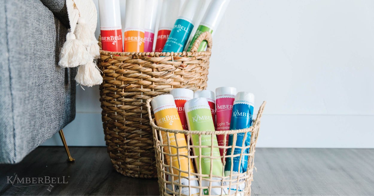 Find the Right Machine Embroidery Stabilizer with Kimberbell!