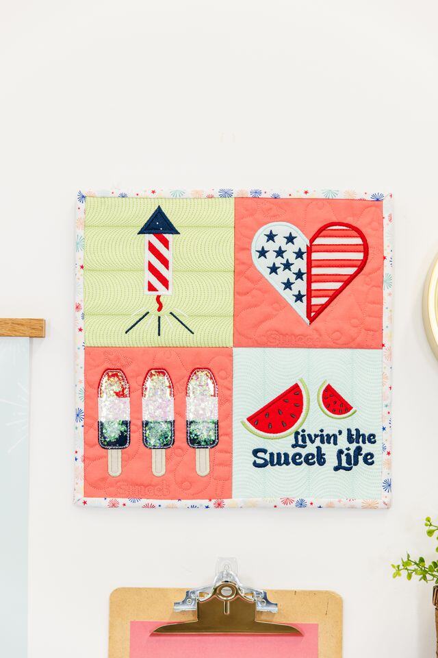 Mini Quilts, Vol. 2: July-December