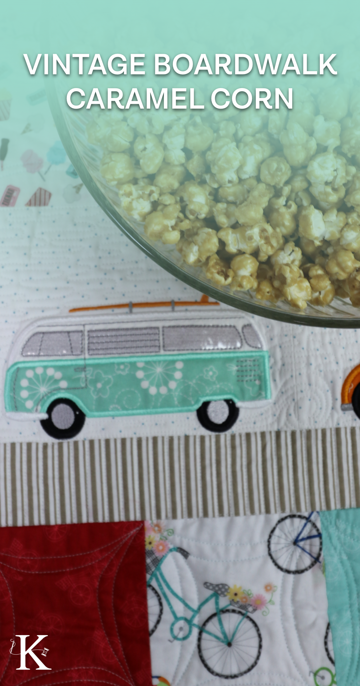 Vintage Boardwalk Caramel Popcorn