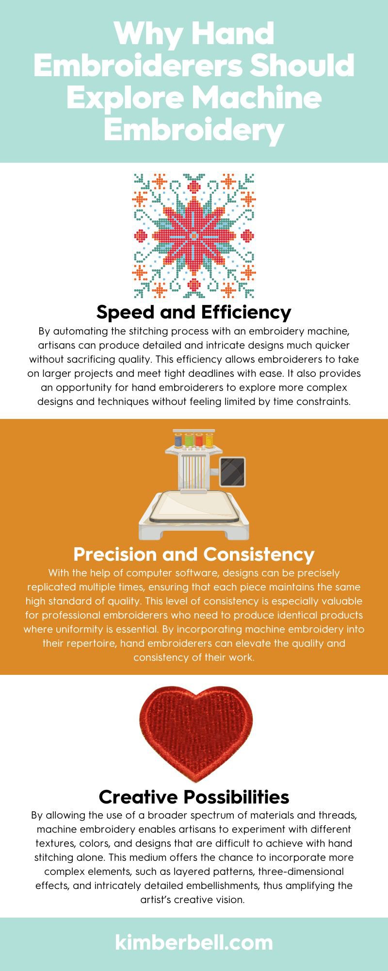 Why Hand Embroiderers Should Explore Machine Embroidery
