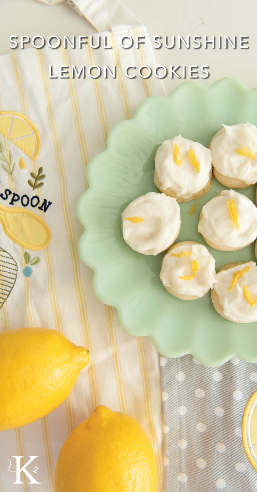 Spoonful of Sunshine Lemon Cookies